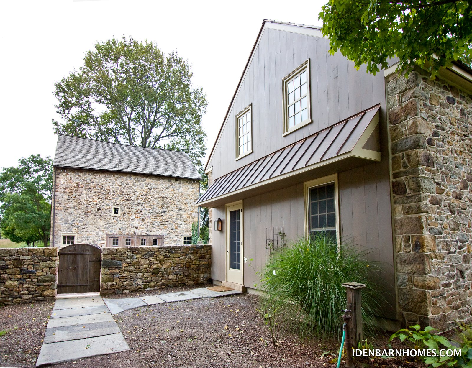 Stone Timber Frame Carriage Houses Arts & Crafts Garages | Arts